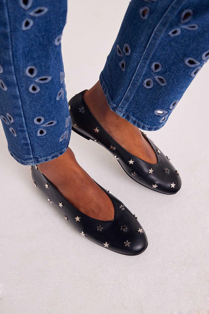 Jean Austin bleu outremer fleurs - Balzac Paris