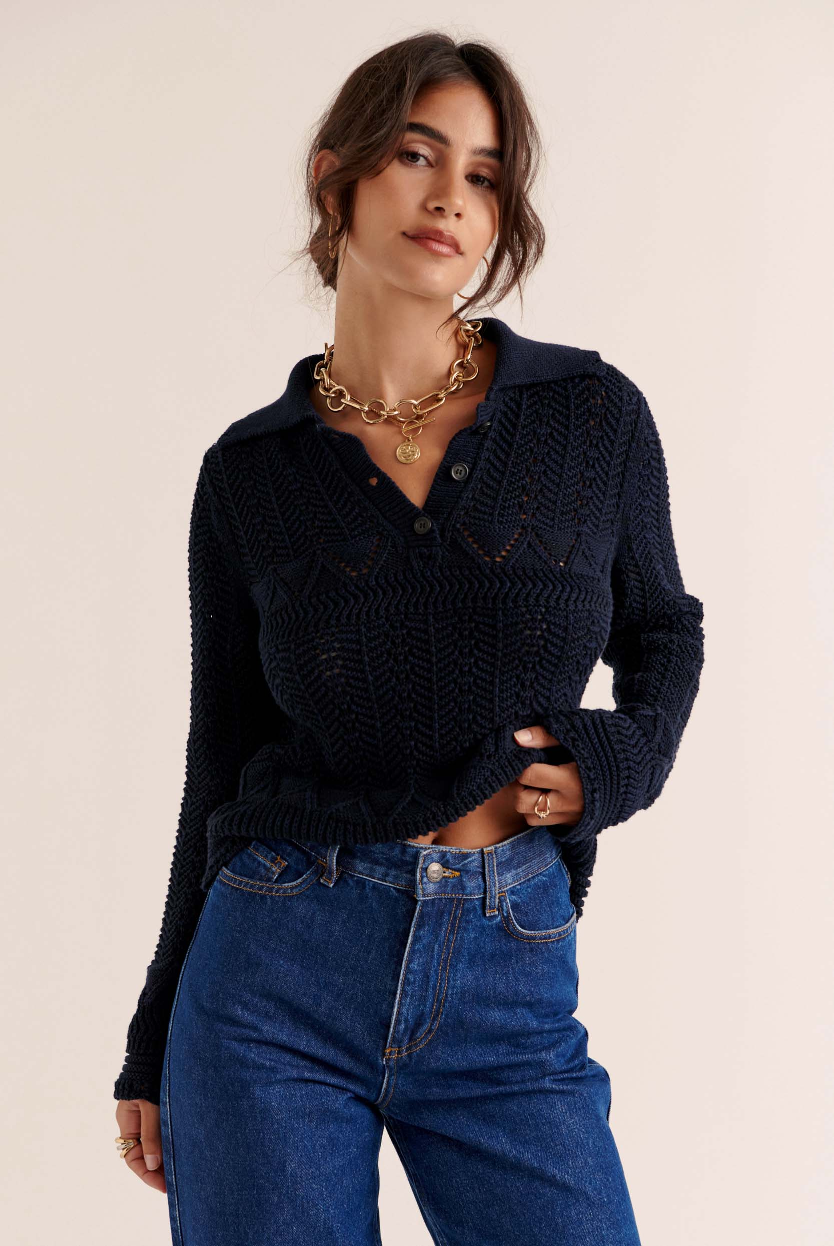 Polo Gwena marine - Balzac Paris