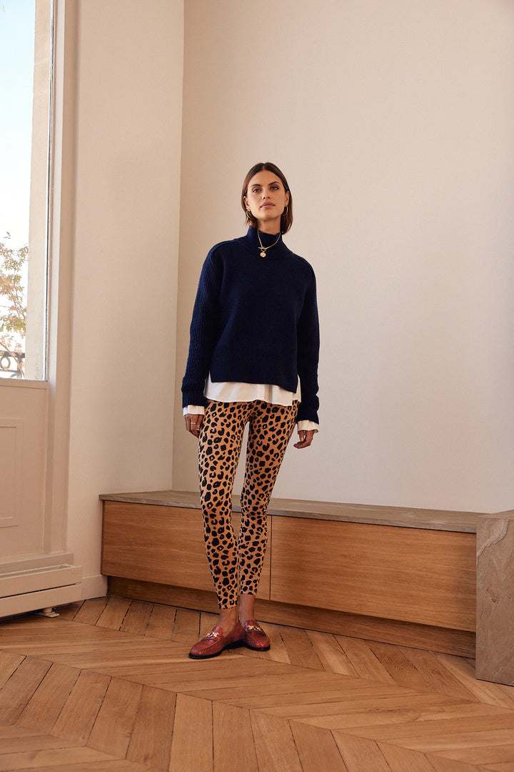 Pull Maël bleu marine - Balzac Paris