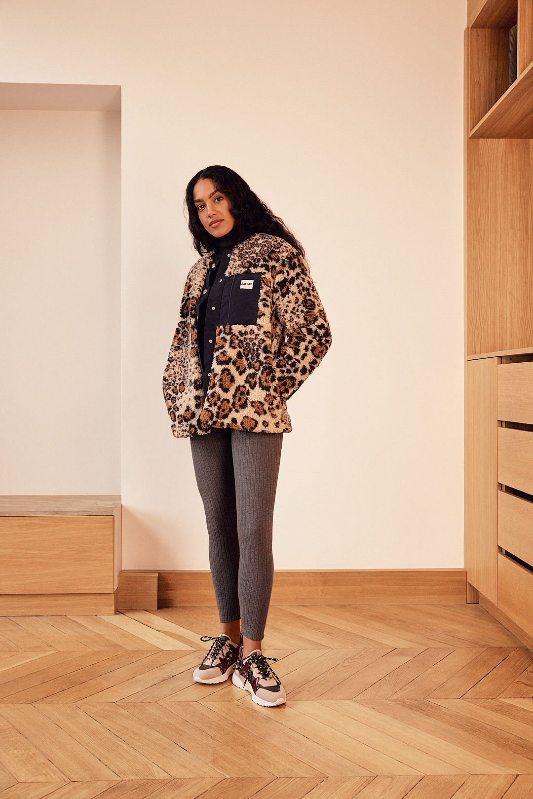 Manteau Genêt léopard - Balzac Paris