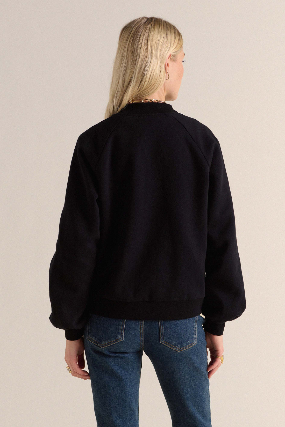 Cozy black cardigan - Balzac Paris