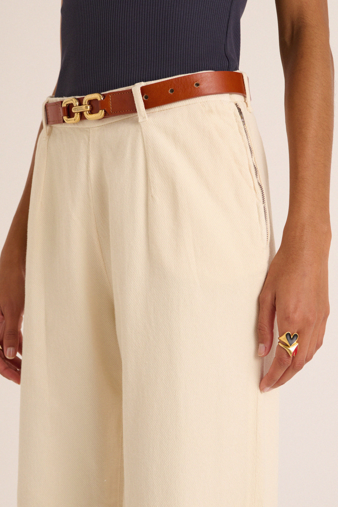Céane cognac belt - Balzac Paris
