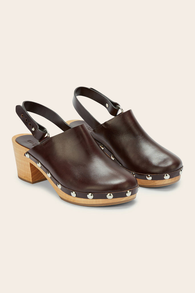Stone clog Bordeaux - Balzac Paris