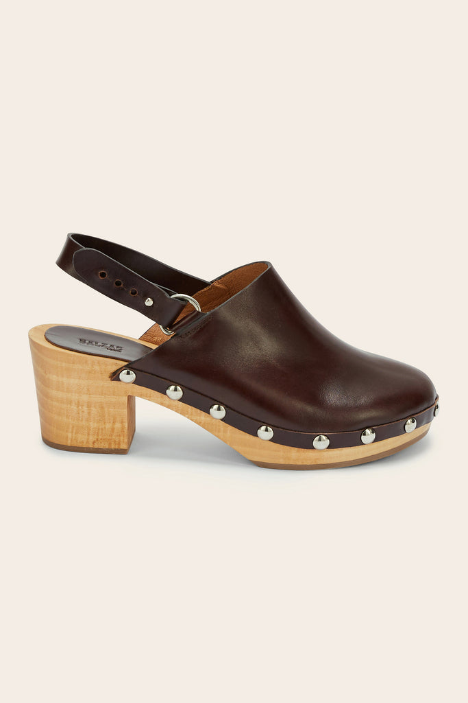 Stone clog Bordeaux - Balzac Paris