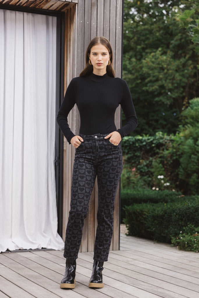 Jean Néo-Austin noir cœurs - Balzac Paris