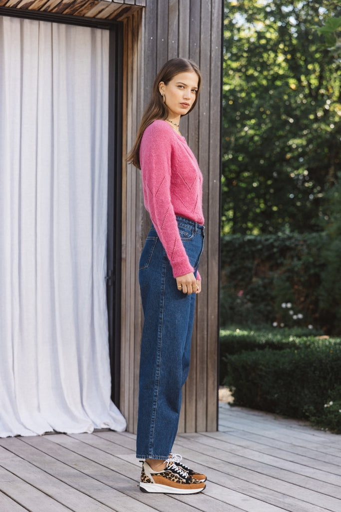 Cardigan Caleb rose - Balzac Paris