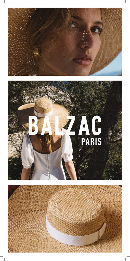 Sticker 18 x 37.5 cm - hat - Balzac Paris