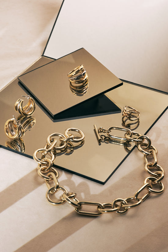 Collier Hélène doré - Balzac Paris