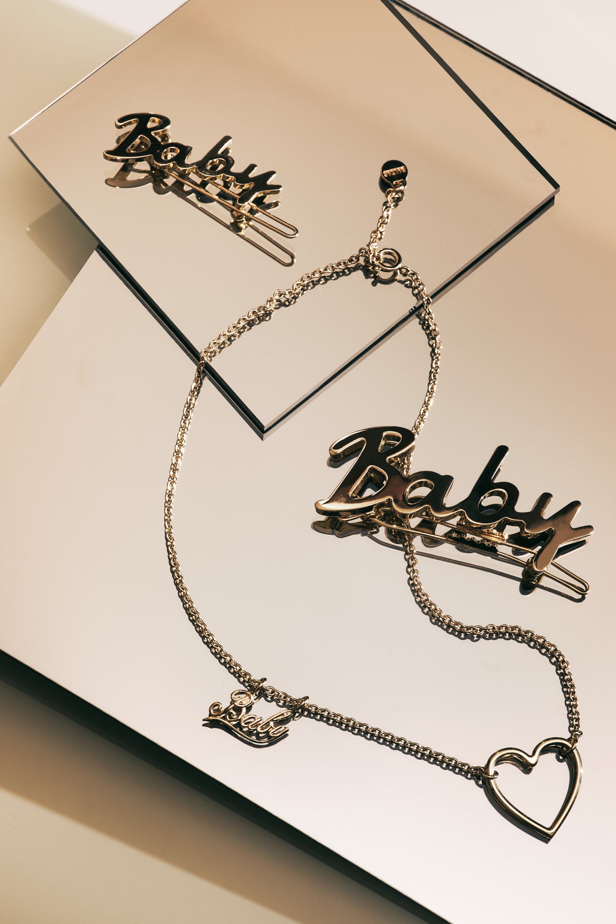 Collier Marina coeur doré - Balzac Paris