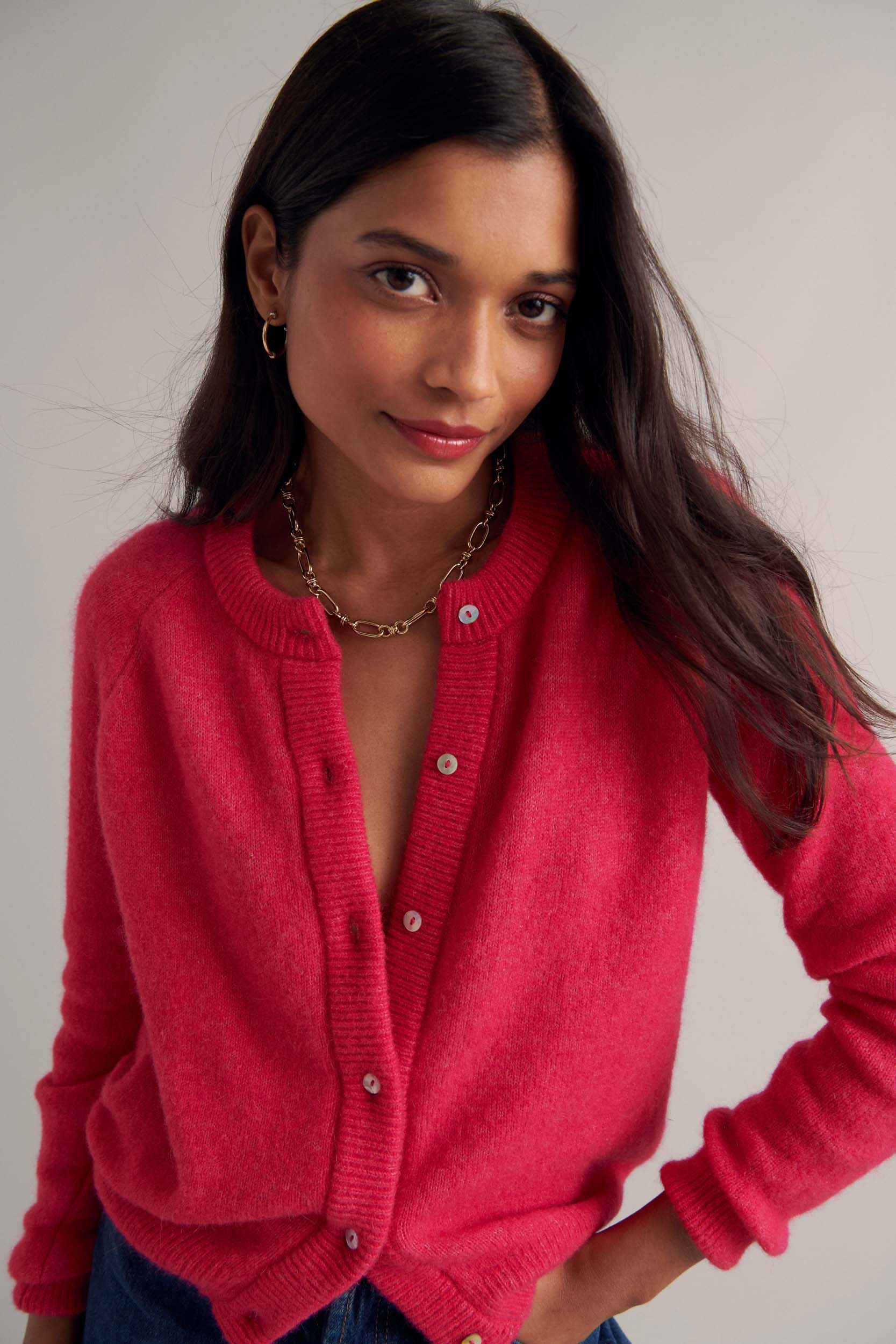 Cardigan Come fuchsia - Balzac Paris