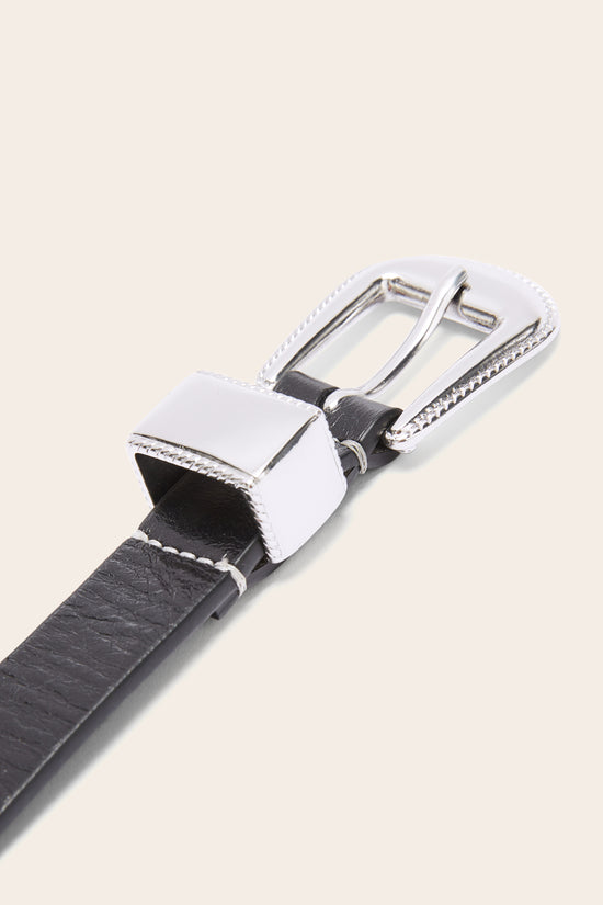 Cameron black studded belt - Balzac Paris