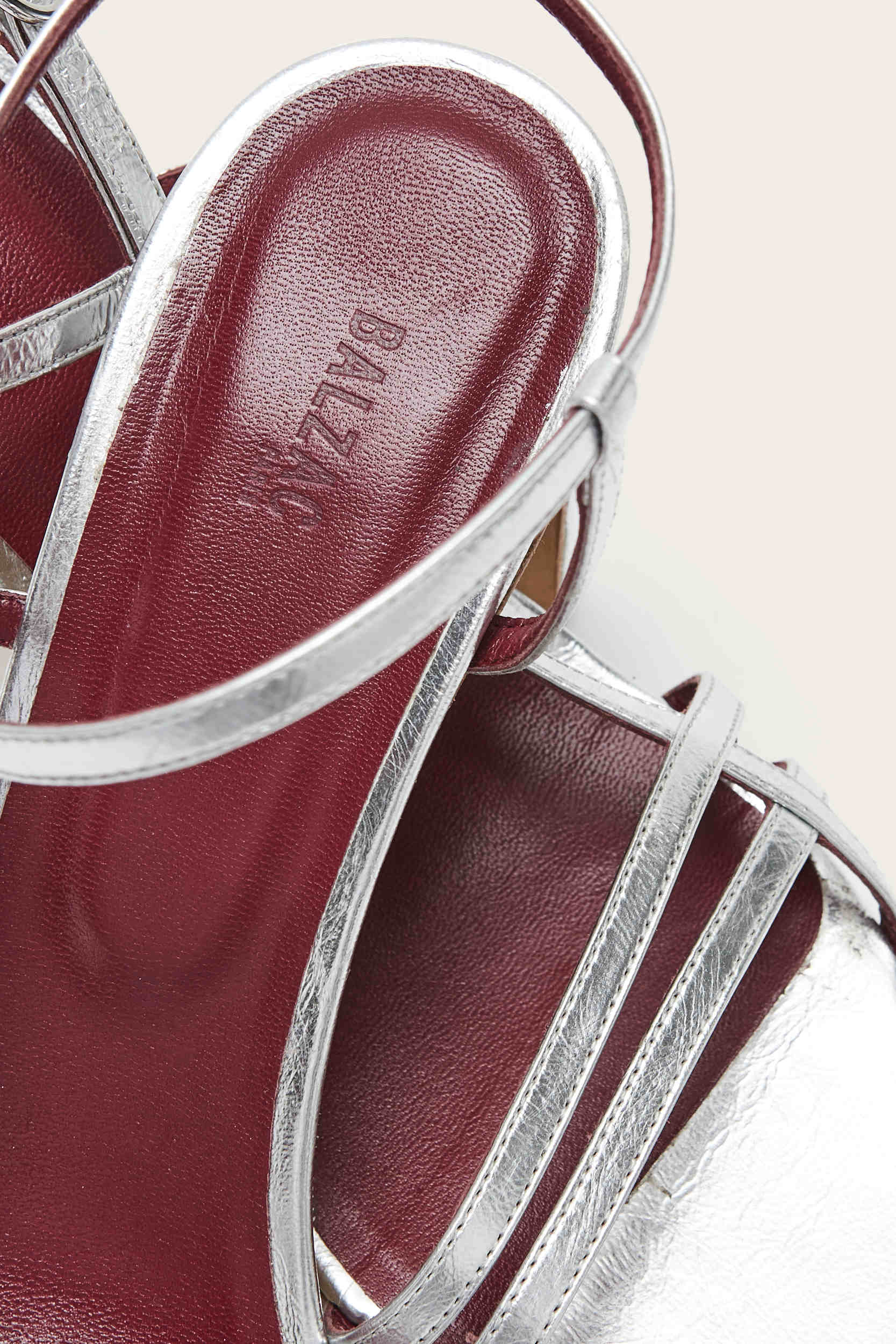 Sandales Cornelia argent - Balzac Paris