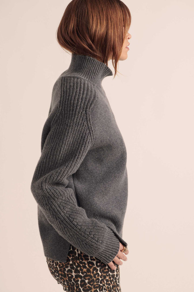 Pull Maël gris - Balzac Paris
