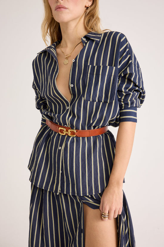 Céane cognac belt - Balzac Paris