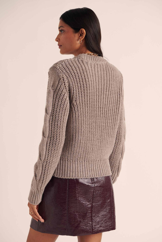Pull Andrew beige - Balzac Paris
