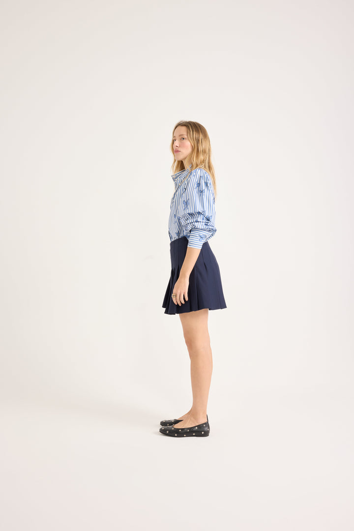 Mini jupe Debbie marine - Balzac Paris