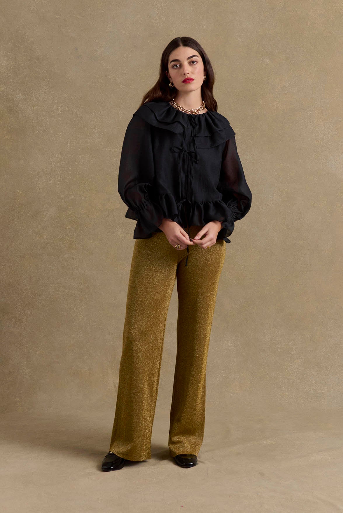 Bronze Ame pants - Balzac Paris