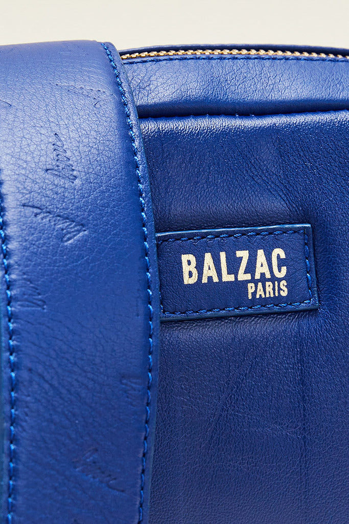 Sac Césarine rayé bisou bleu - Balzac Paris