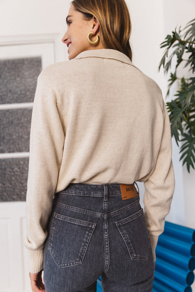 PULL MODERNE SABLE - Balzac Paris