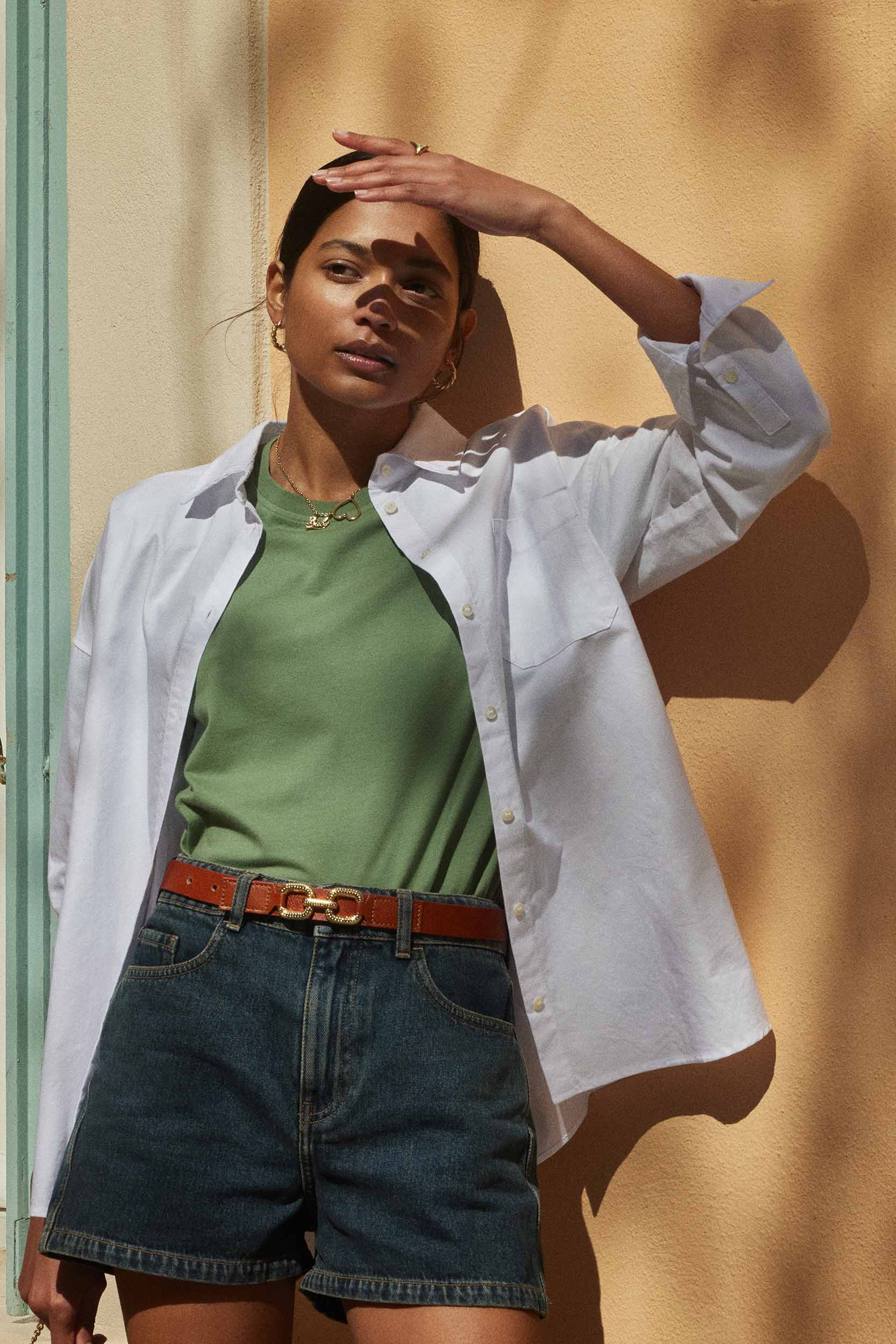 Collier Marina coeur doré - Balzac Paris