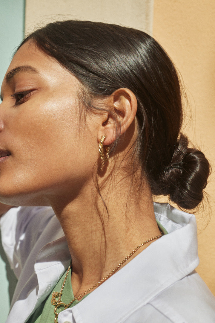 Collier Marina coeur doré - Balzac Paris