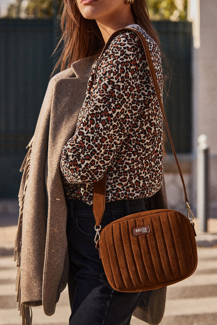 Sweatshirt Ignace leopard soft cotton woman - Balzac Paris