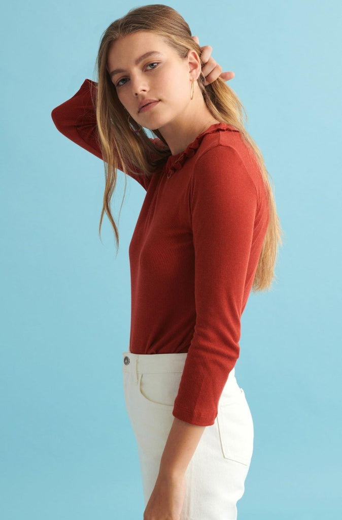 Rust Hugo top - Balzac Paris