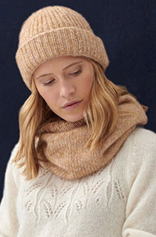Women's alpaca wool braided knit hat Dim - Balzac Paris