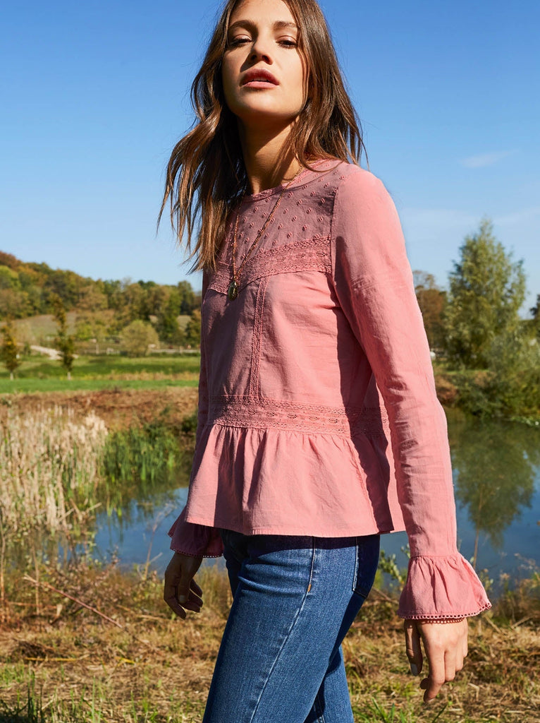 Blouse Ilan rose - Balzac Paris